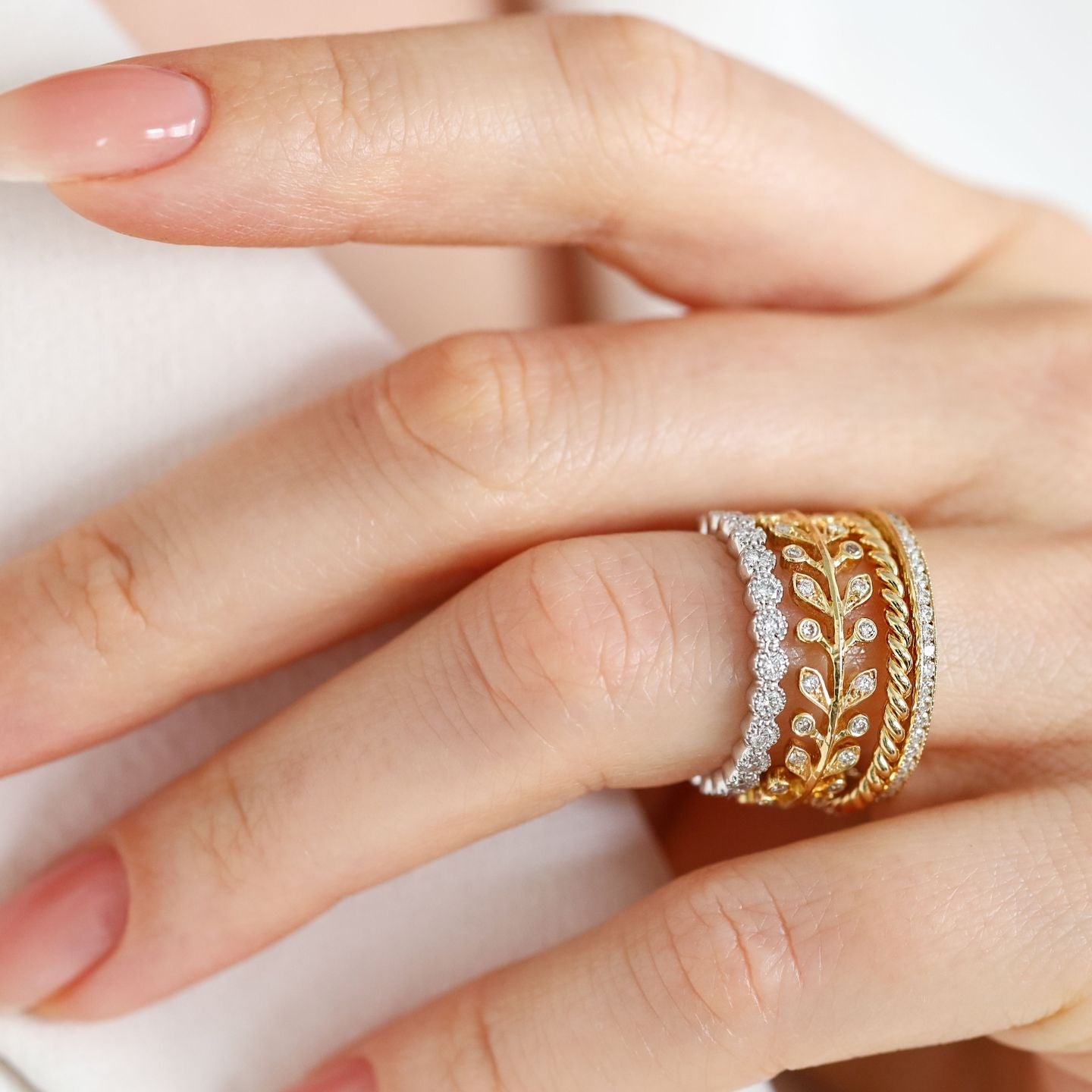 Sethi Stacks | Curated Diamond Ring Stacks | Sethi Couture
