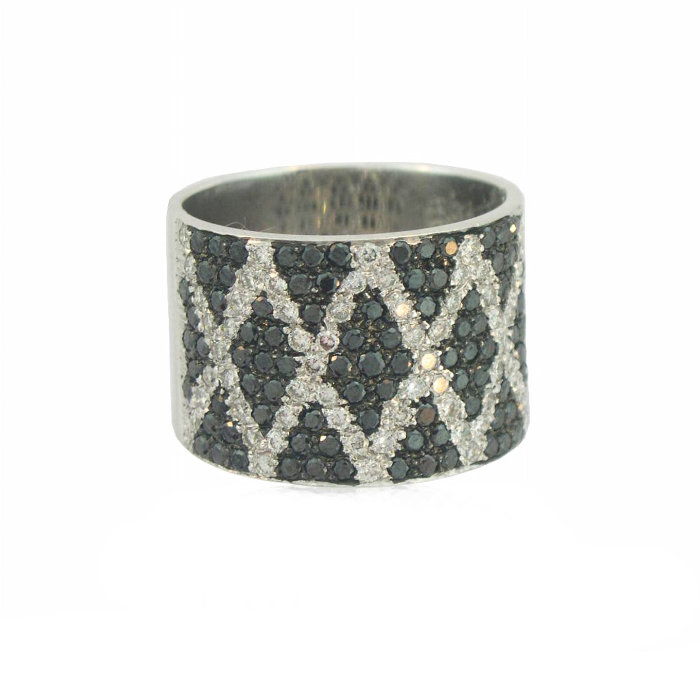 18K White Gold Argyle Diamond Ring | Sethi Couture