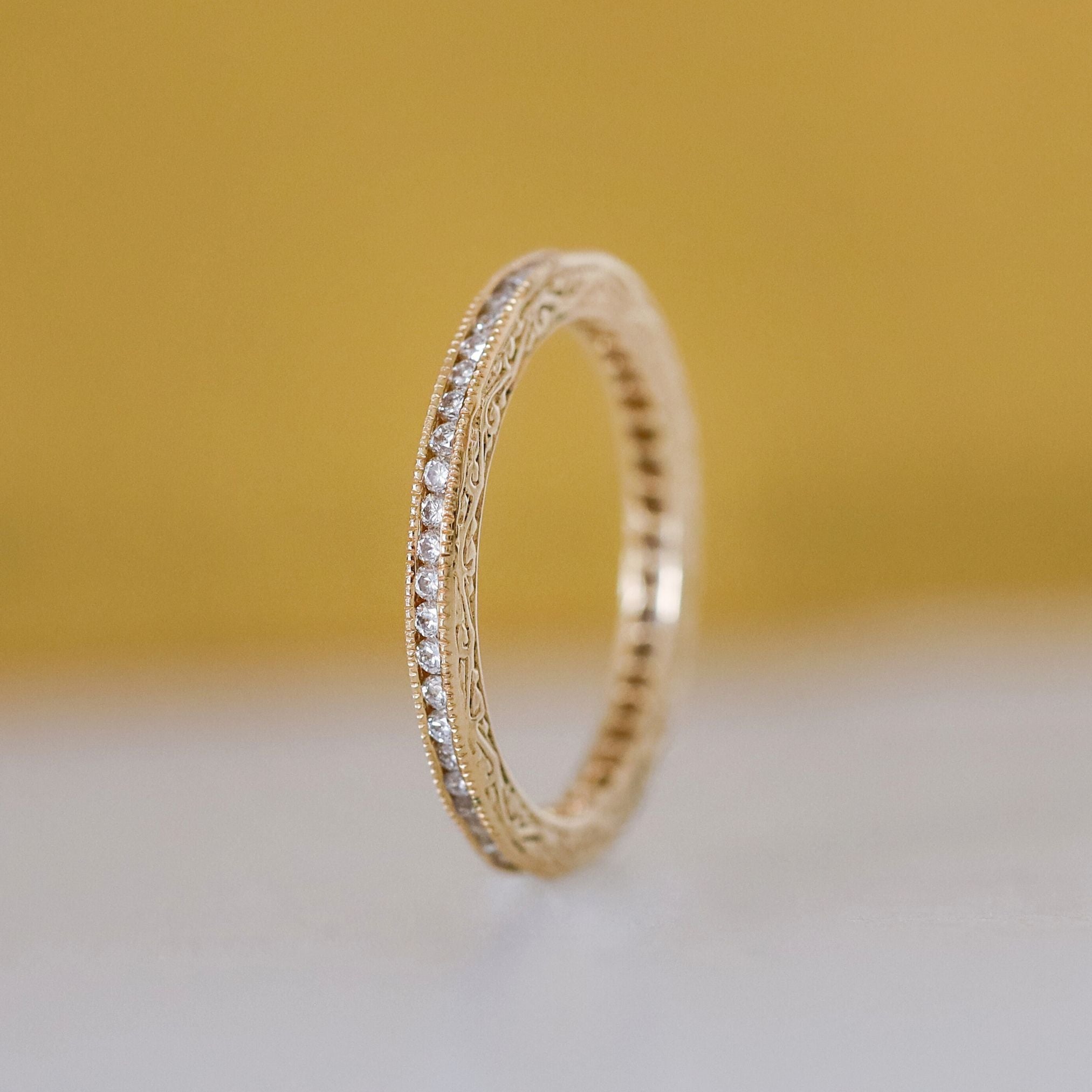 18K Yellow Gold No. 50 Curated Ring Stack | Sethi Couture