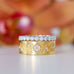 18K Gold No. 72 Juliette Curated Ring Stack | Sethi Couture