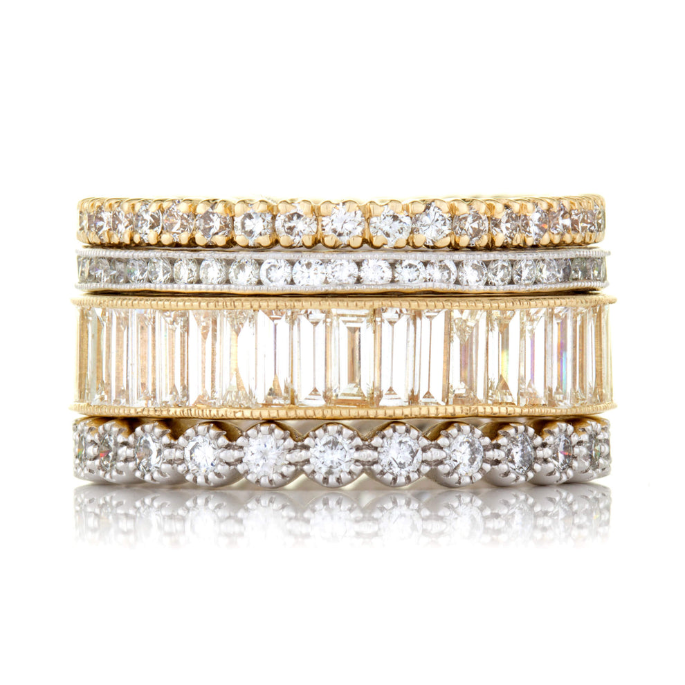 18K Gold No. 8 Curated Ring Stack | Sethi Couture